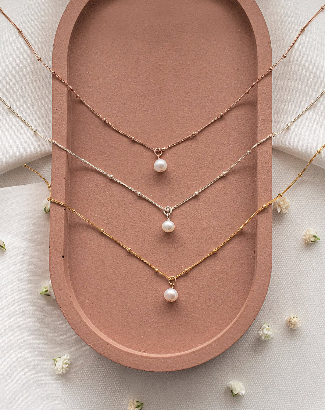 Pearl Collection – Copper Rose Jewelry